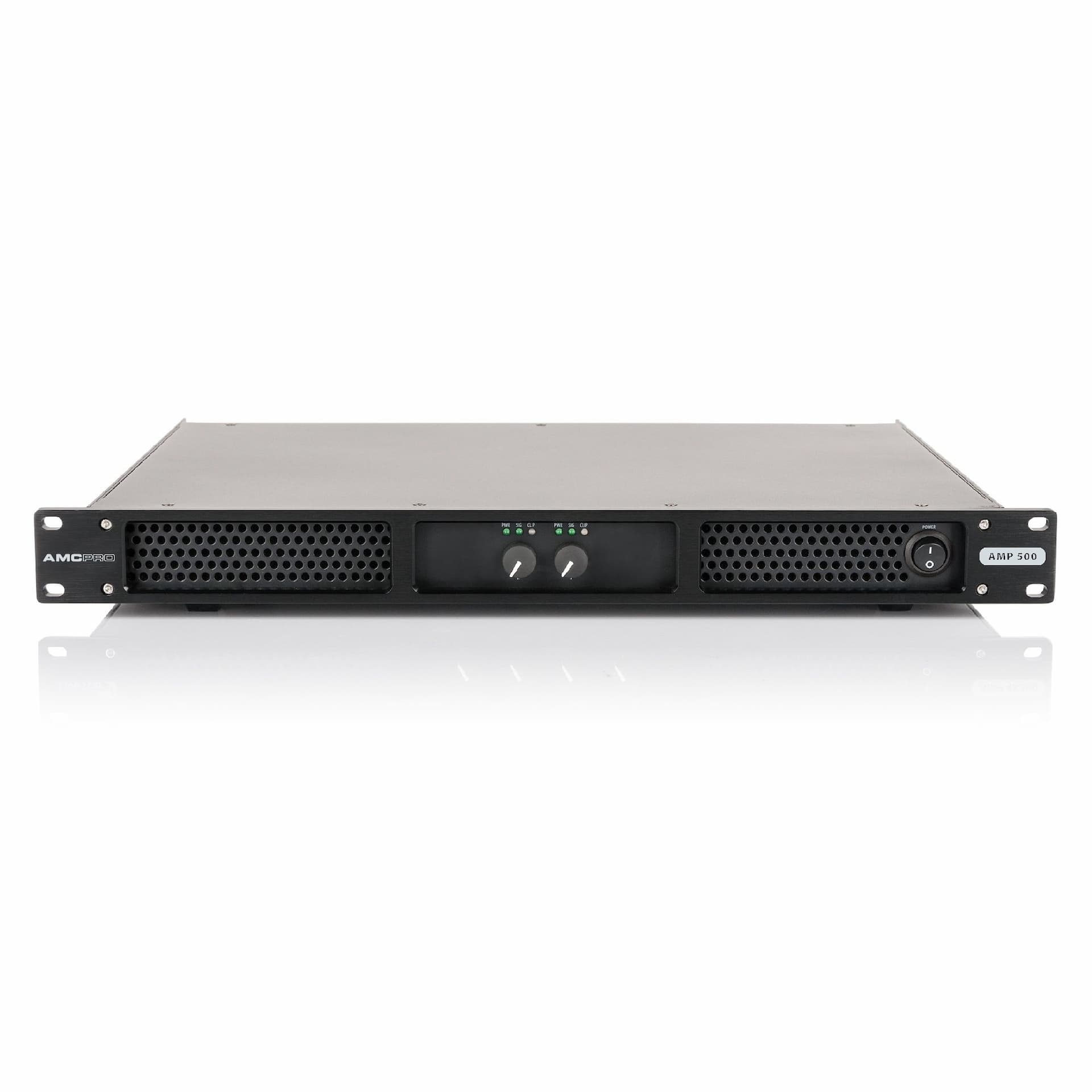 AMC AMP 500 Two channel professional power amplifier | Audiologic