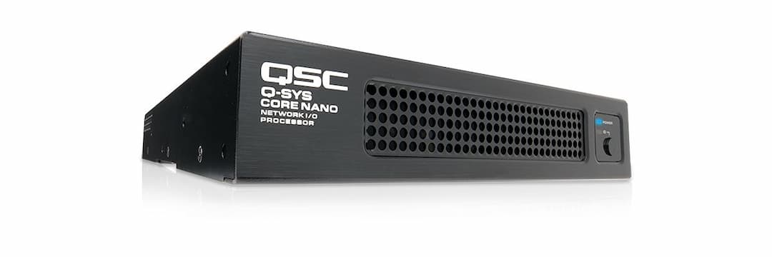 Q-SYS CORE-NANO Network I/O Processor | Audiologic