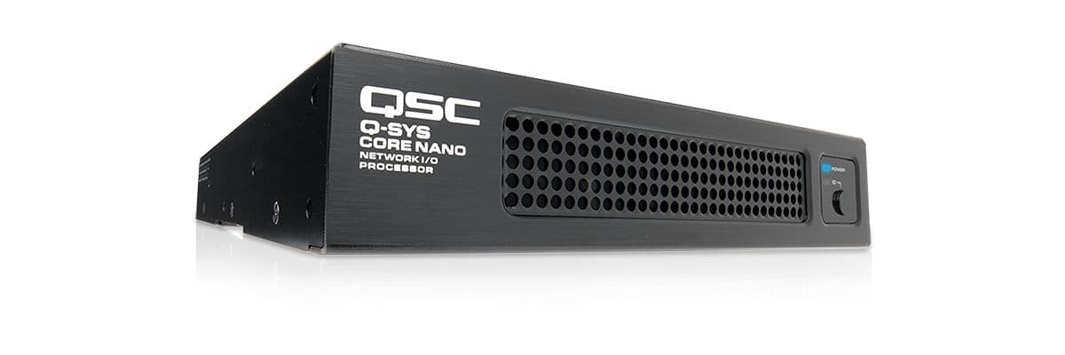 Q-SYS CORE-NANO Network I/O Processor | Audiologic