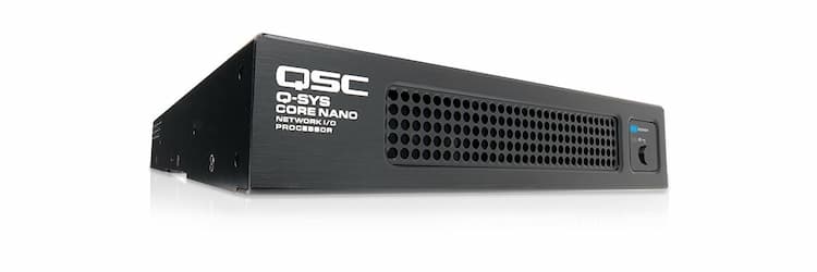 Q-SYS CORE-NANO Network I/O Processor | Audiologic