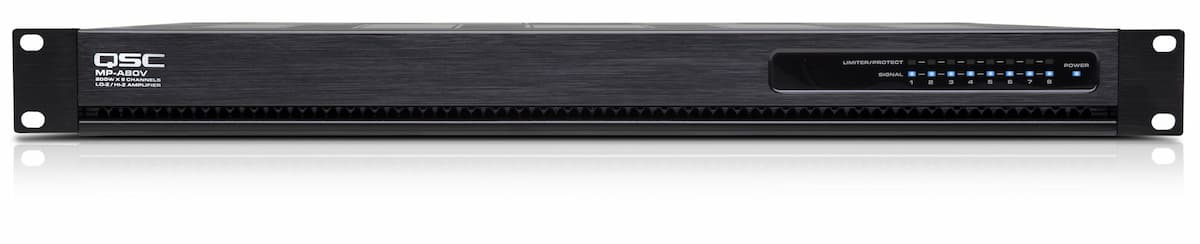 Q-SYS MP-A80V 8 Channel Power Amplifier | Audiologic