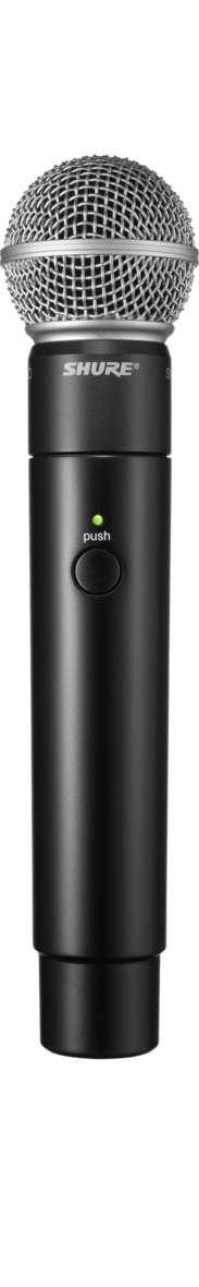 Shure MXW2/SM58 Handheld Transmitter with SM58 Capsule | Audiologic