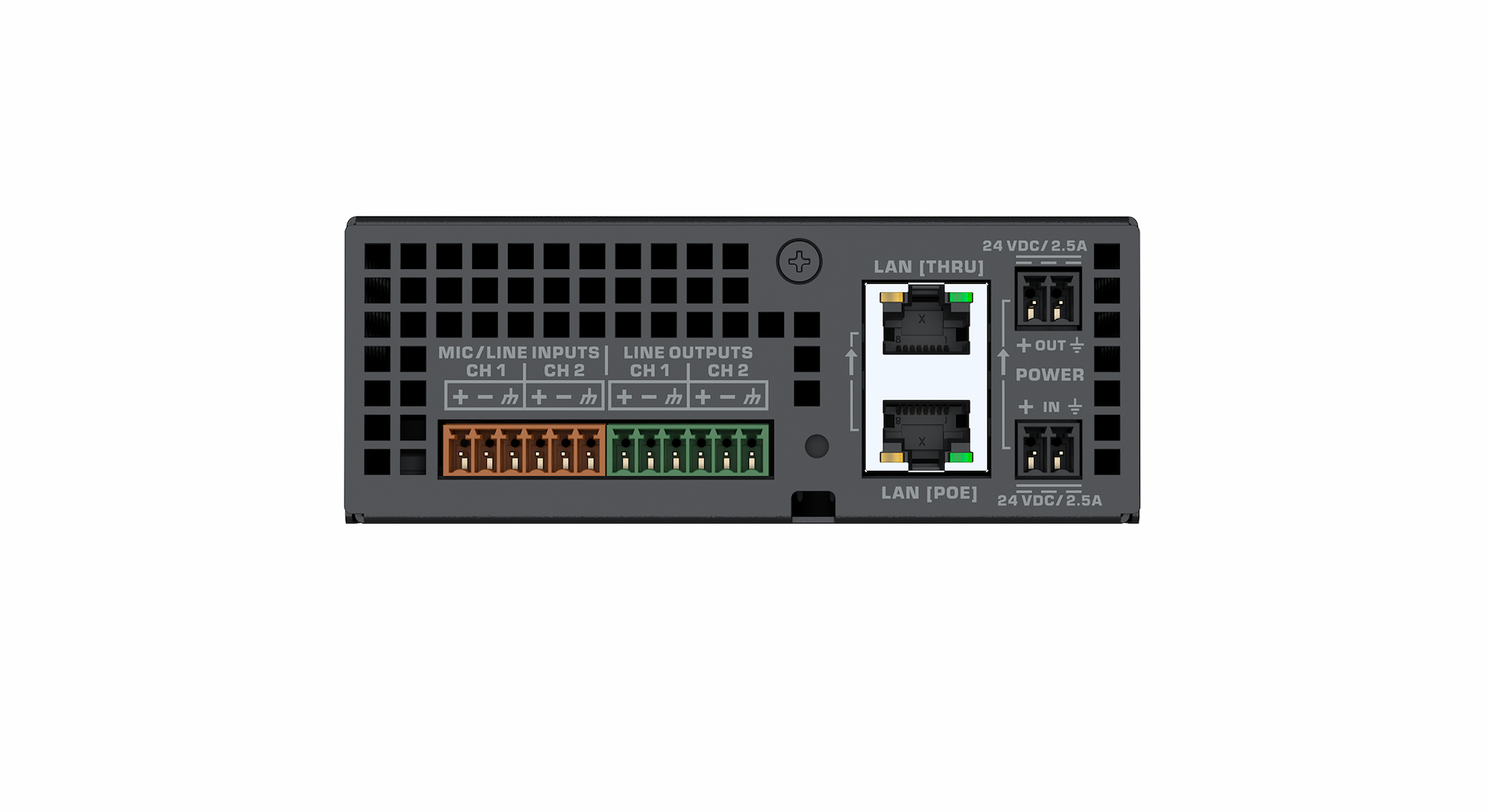 Q-SYS QIO-ML2X2 Q-SYS Network Mic/Line I/O Expander | Audiologic