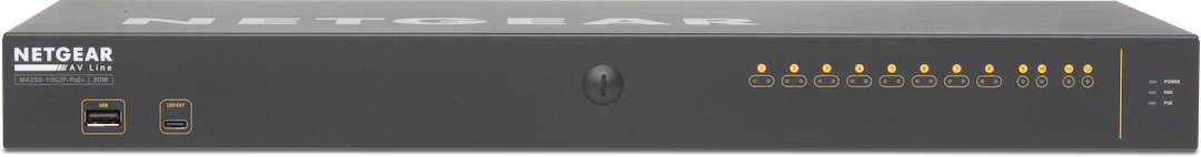 Q-SYS QSC NS10-125+ 10 Port Network Switch | Audiologic