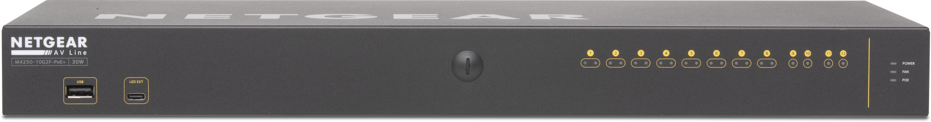 Q-SYS QSC NS10-125+ 10 Port Network Switch | Audiologic