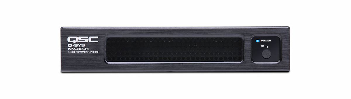 Q-SYS NV-32-H (Core Capable) Network Video Endpoint for the Q-SYS ...