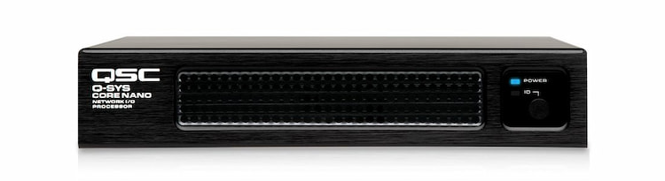 Q-SYS CORE NANO Network I/O Processor | Audiologic