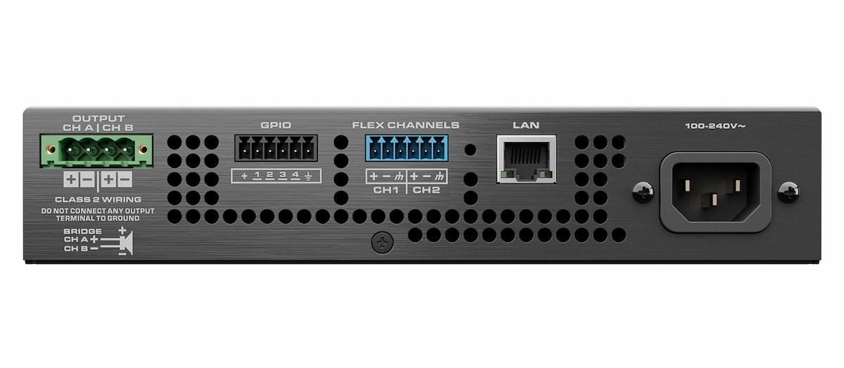 Q-SYS SPA-Qf 60x2 QSC SPA-Qf 60x2 2 Channel 60W @8/4 Ohm Amplifier ...