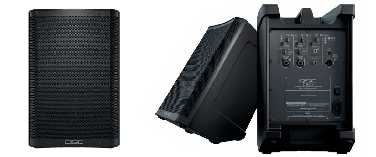 Introducing the QSC CB10 — A Flexible, Battery-Powered PA Solution for ...