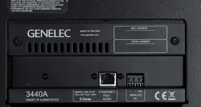Genelec's new subwoofer joins growing Smart IP loudspeaker range | Audiologic